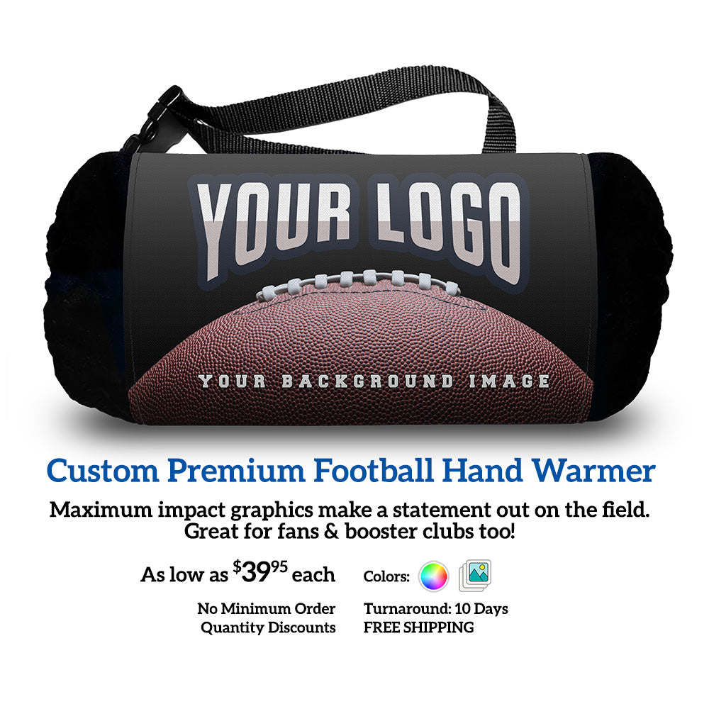 Custom Premium Football Hand Warmer – Sportwaves Unlimited