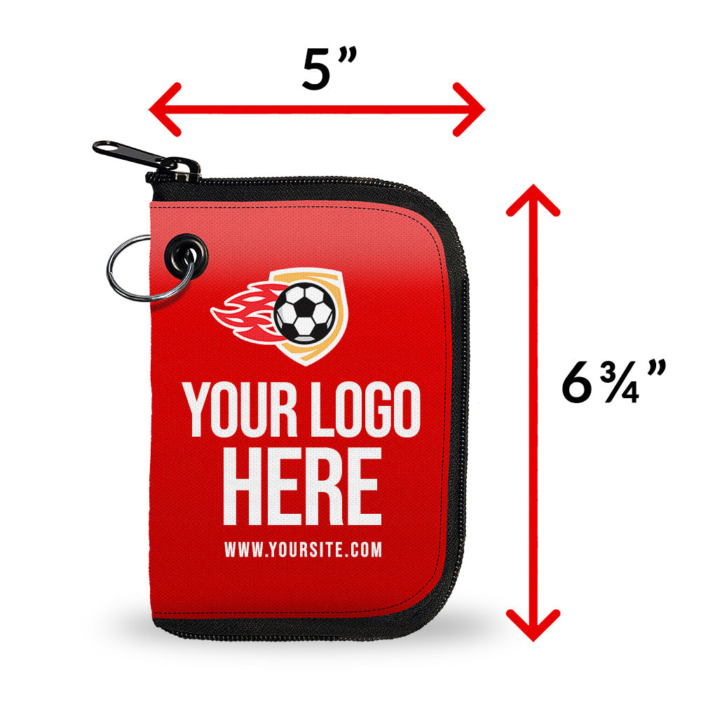 Customizable Player Pass Pouch ID Card Holder for Soccer Teams ...
